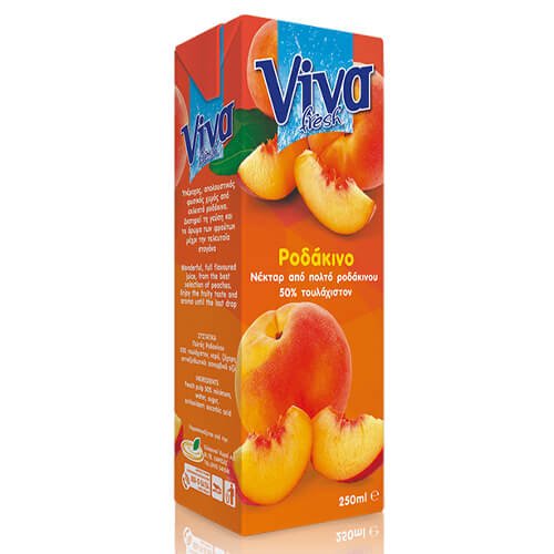 Viva Juice Peach 250ml | Greek Bazaar UK